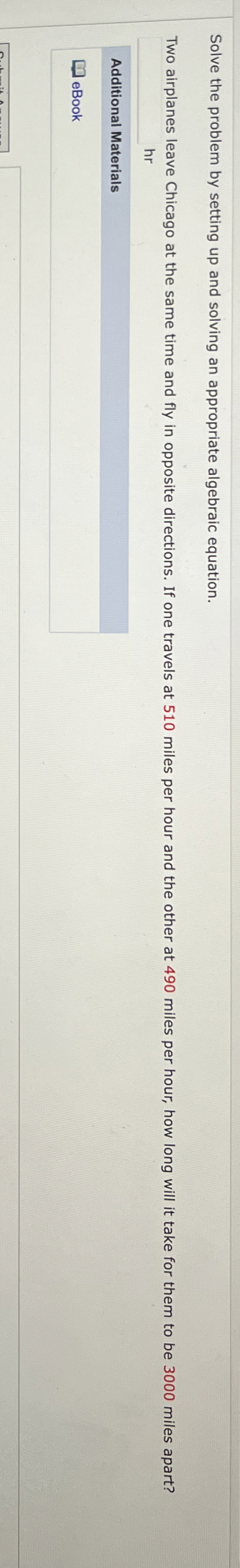 Solved Solve the problem by setting up and solving an | Chegg.com