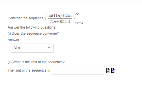 Solved Find the limit of the sequence | Chegg.com