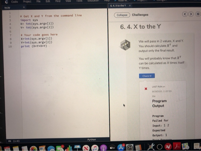 Solved Project File C Codio Edit Find View Tools Educator | Chegg.com