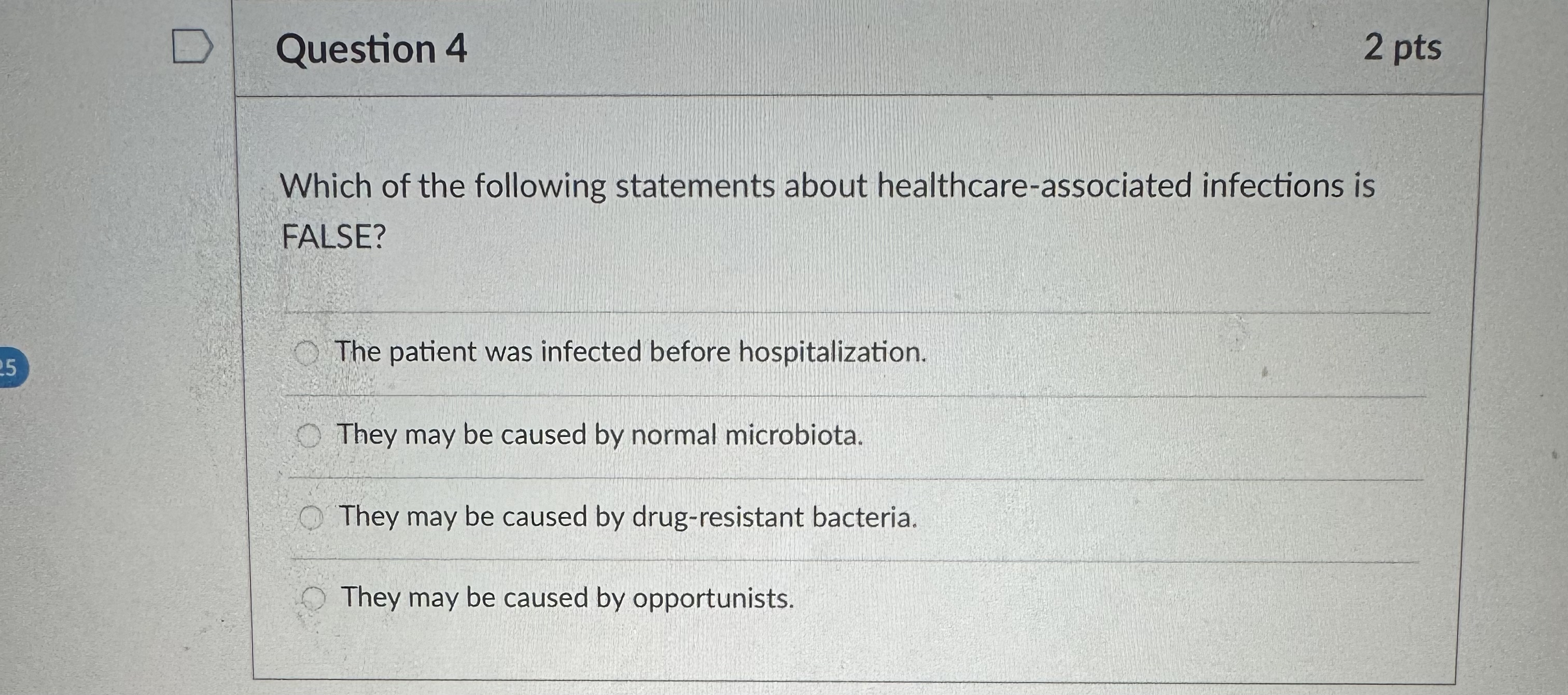 Solved Question 42 ﻿ptsWhich of the following statements | Chegg.com
