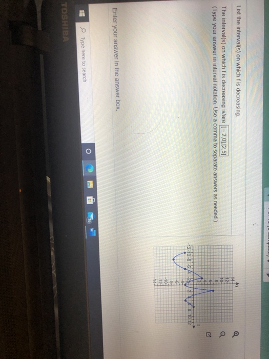 Solved List the interval(s) on which fis decreasing Ay 10 | Chegg.com