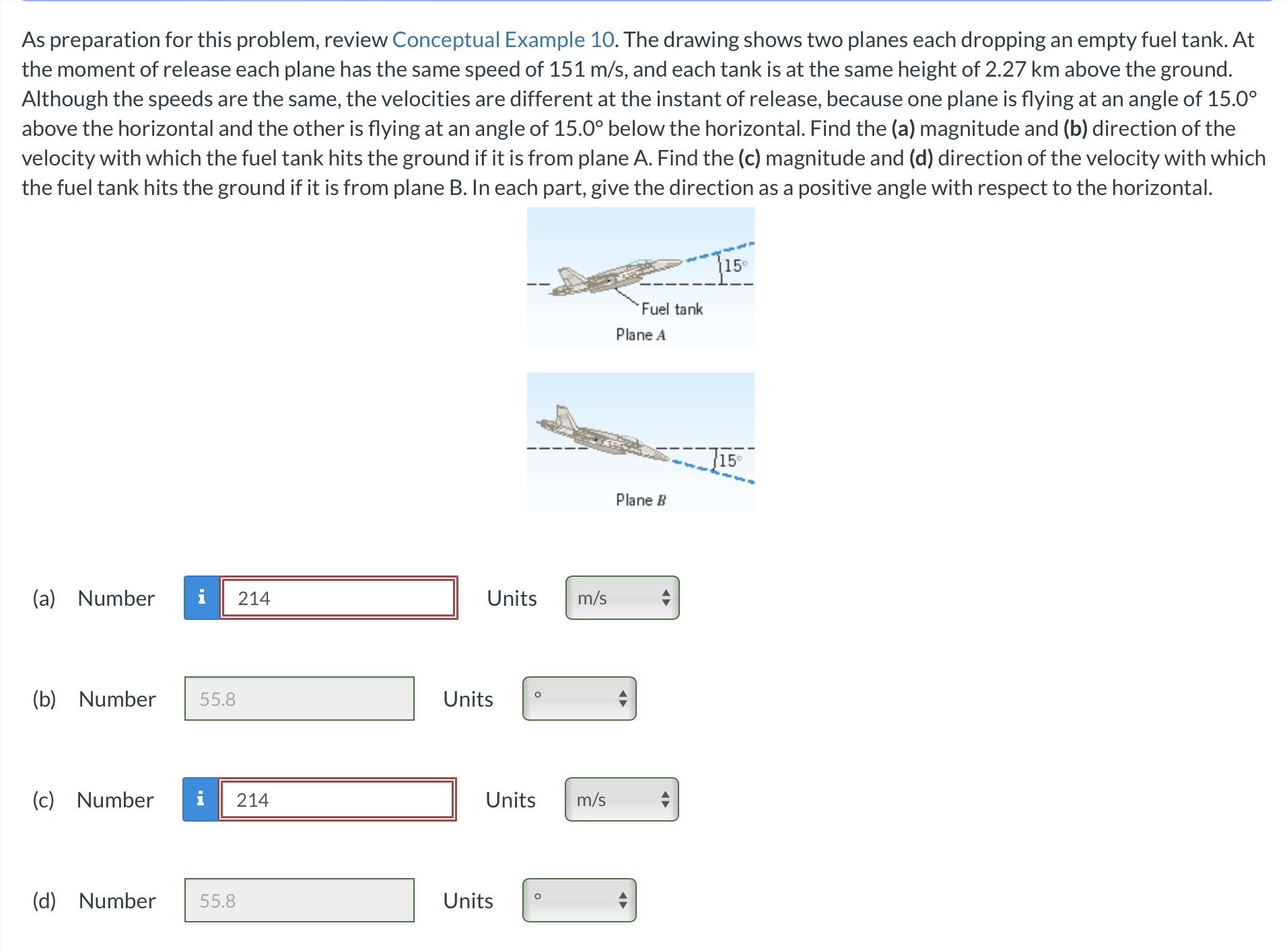 Solved As preparation for this problem, review Conceptual | Chegg.com