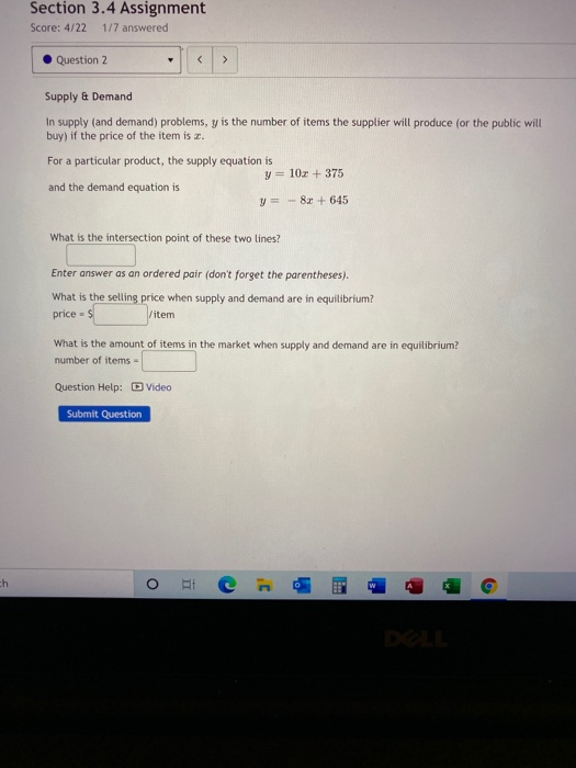 Solved Hello Please answer Question 1 all three parts and | Chegg.com