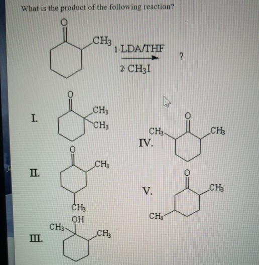 Solved What is the product of the following reaction? CH3 1 | Chegg.com