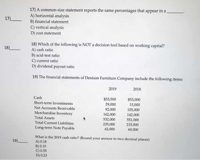 Solved 16) Mercer, Inc. provides the following data for | Chegg.com
