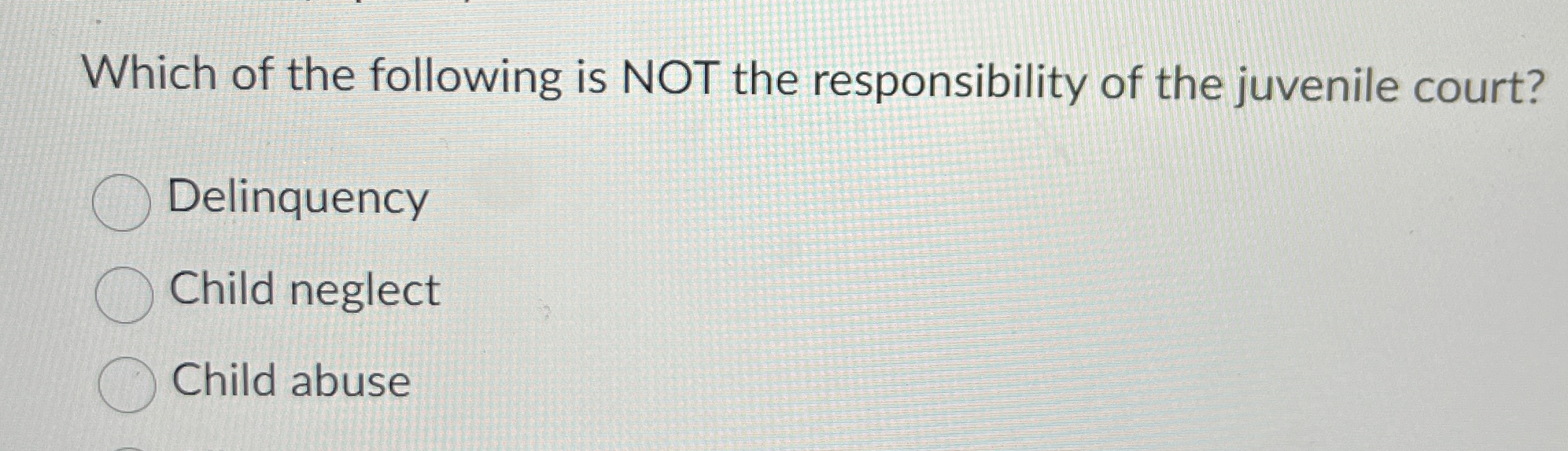 High Quality SOLUTION Which of the following is NOT the responsibility ...