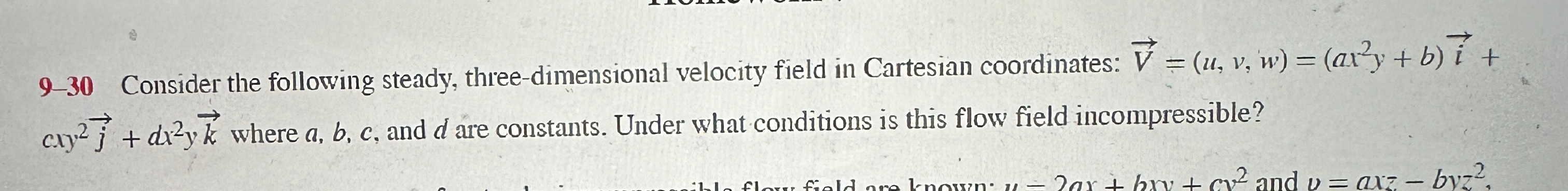 Solved 9-30 ﻿Consider the following steady, | Chegg.com