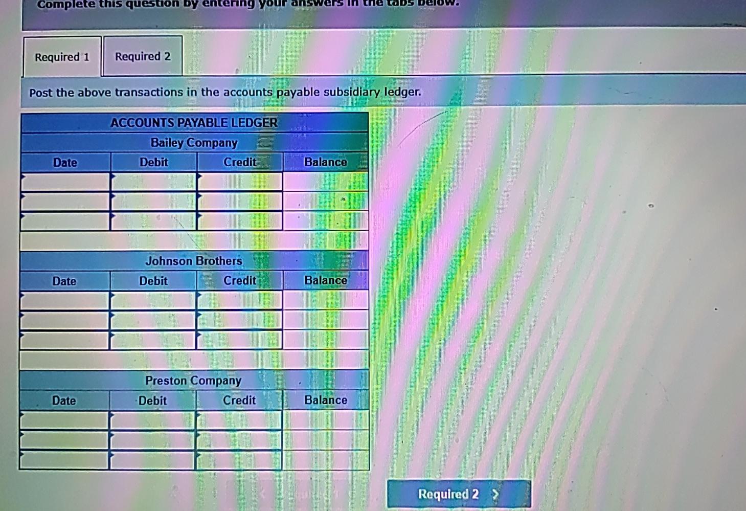 Solved Exercise 7-5 (Algo) Controlling accounts and | Chegg.com