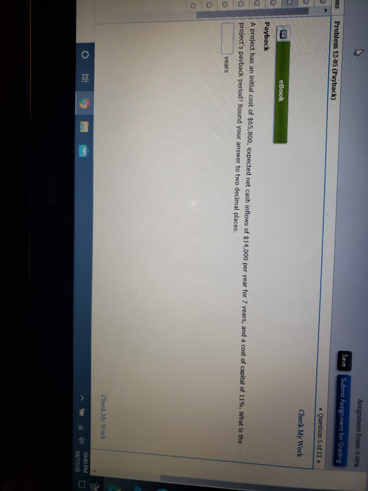 Solved Assignment Score: 0.00% - Save Save Submit Assignment | Chegg.com