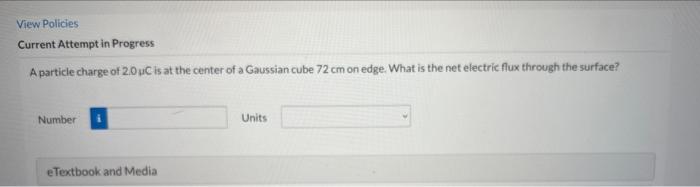 Solved View Policies Current Attempt in Progress A particle | Chegg.com