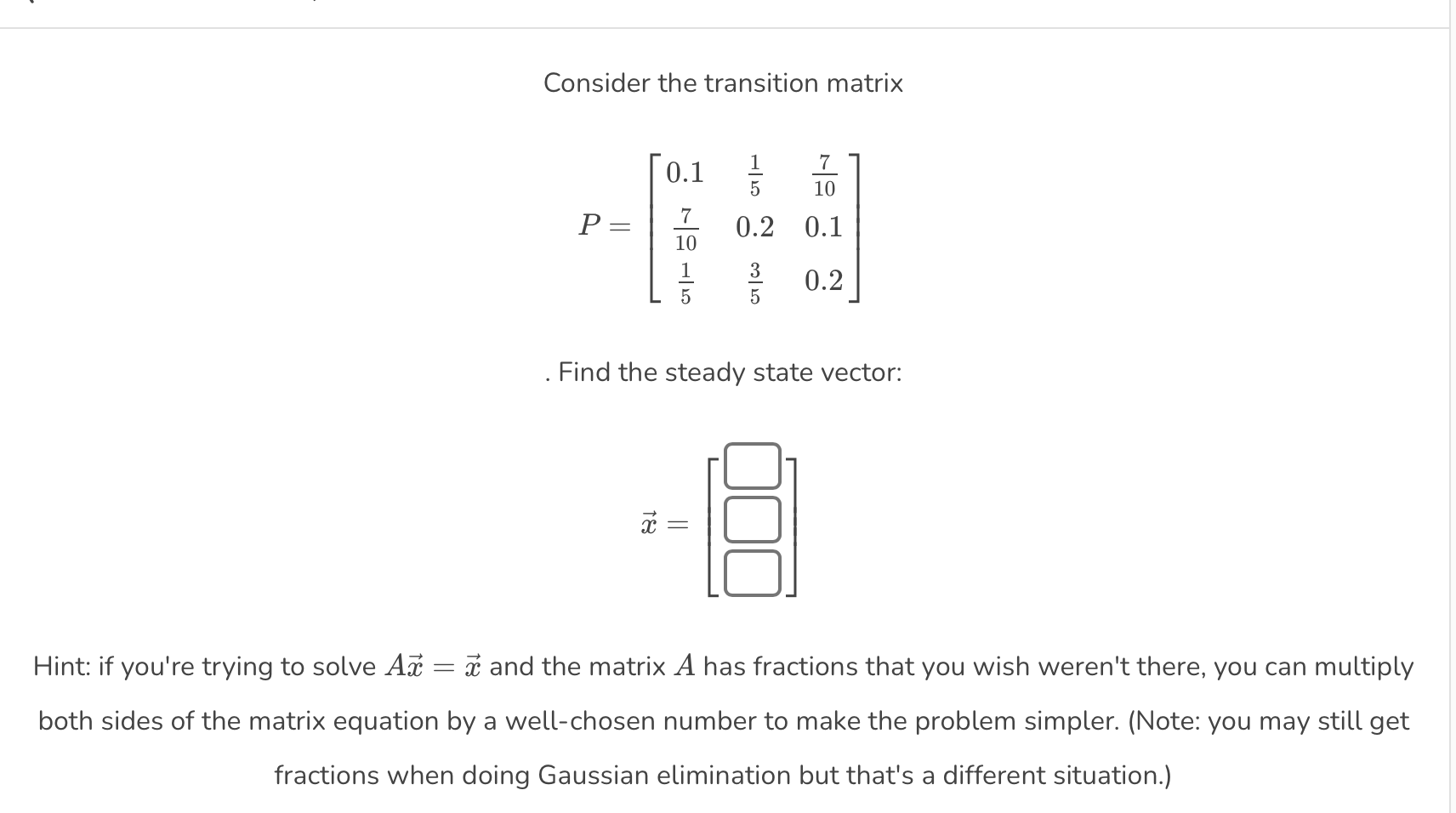 Solved Consider the transition | Chegg.com
