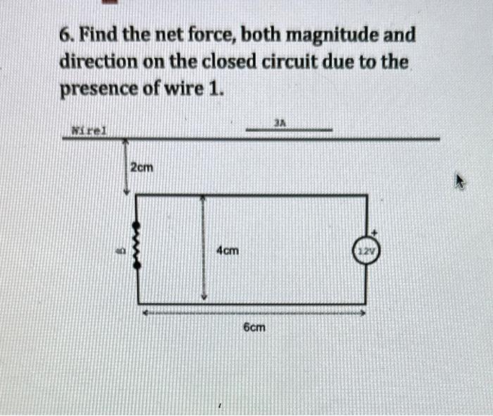 Solved Find net force, magnitude and direction on thr closed | Chegg.com