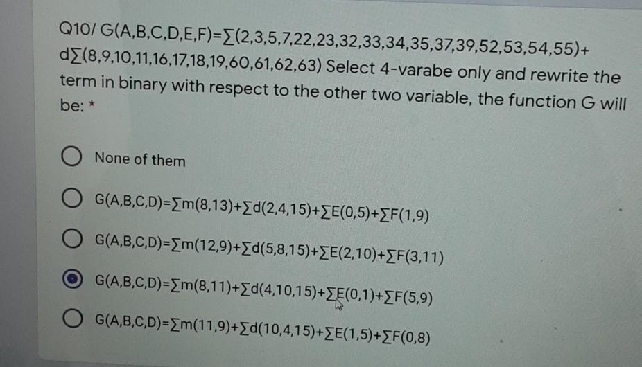 Solved Q10/ | Chegg.com