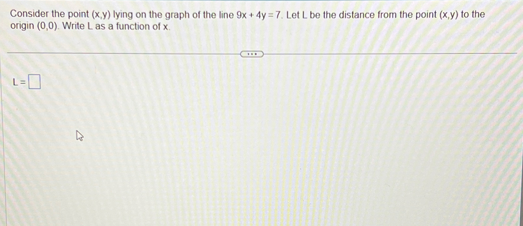 Solved Consider the point (x,y) ﻿lying on the graph of the | Chegg.com