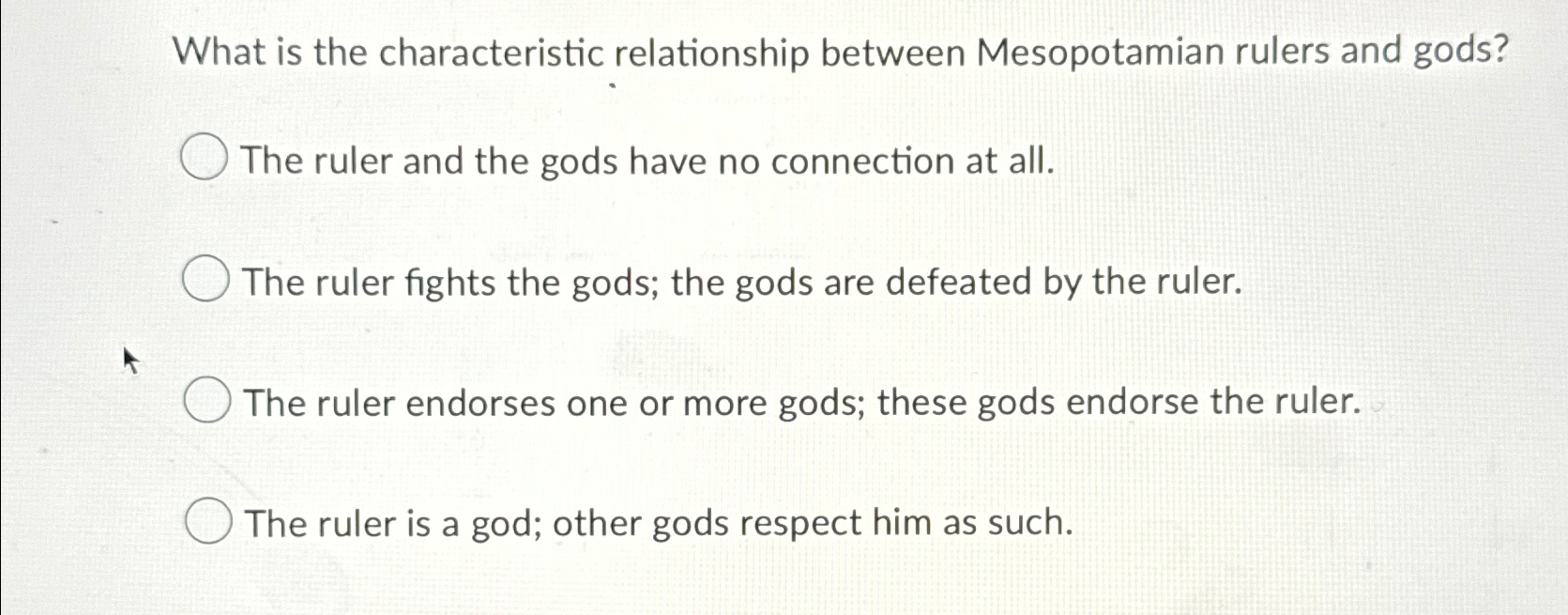 Solved What is the characteristic relationship between | Chegg.com