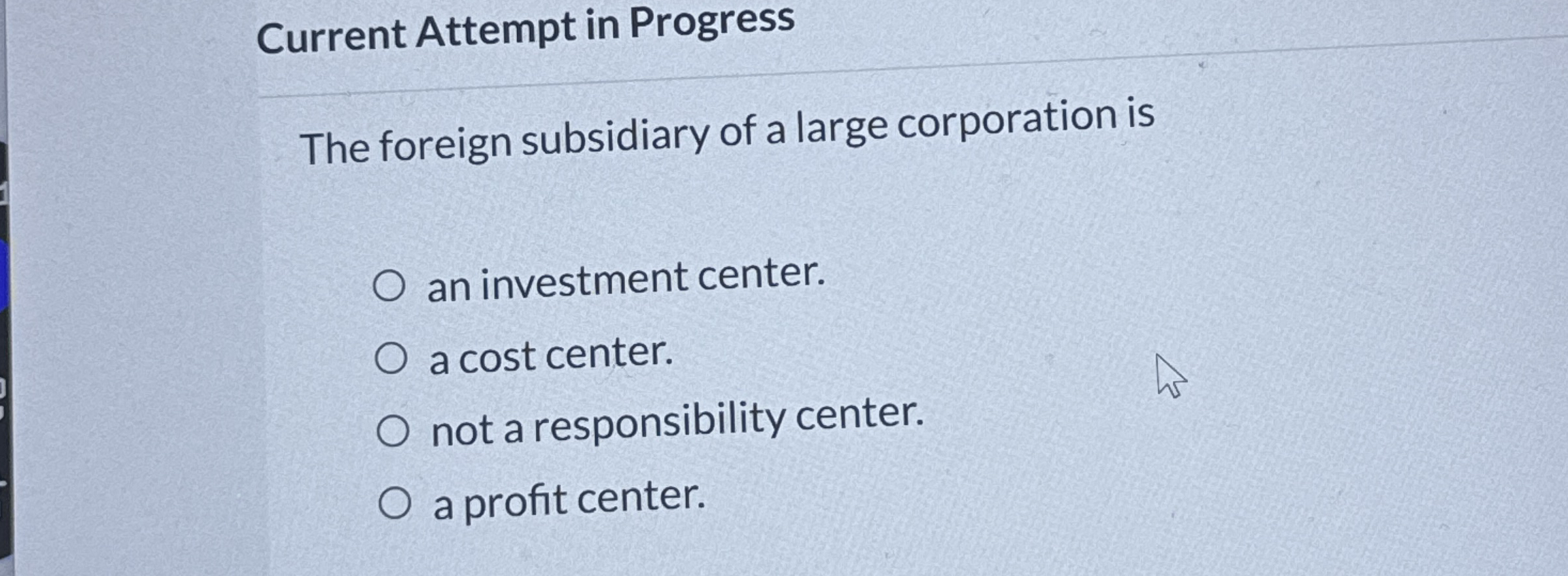 Solved Current Attempt in ProgressThe foreign subsidiary of | Chegg.com