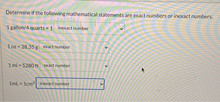 Solved Determine if the following mathematical statements | Chegg.com