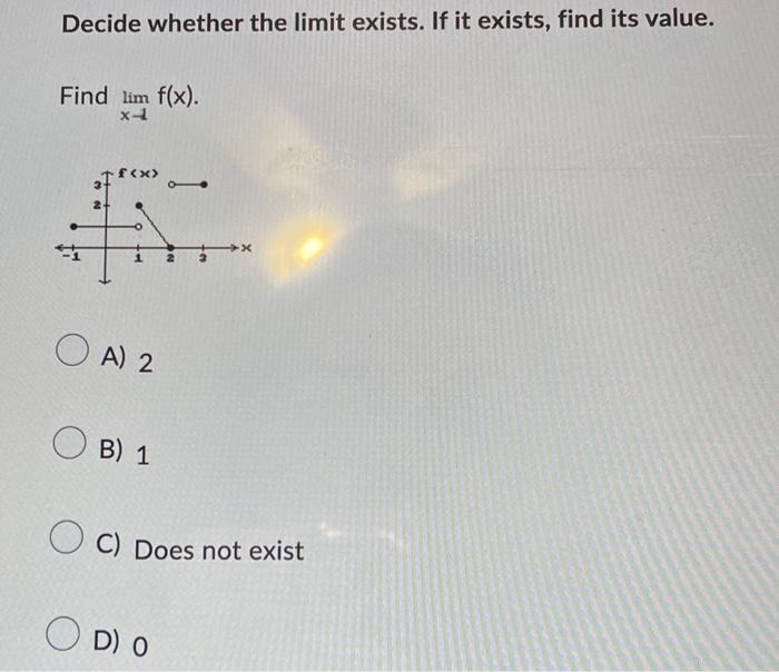 Solved Decide whether the limit exists. If it exists, find | Chegg.com