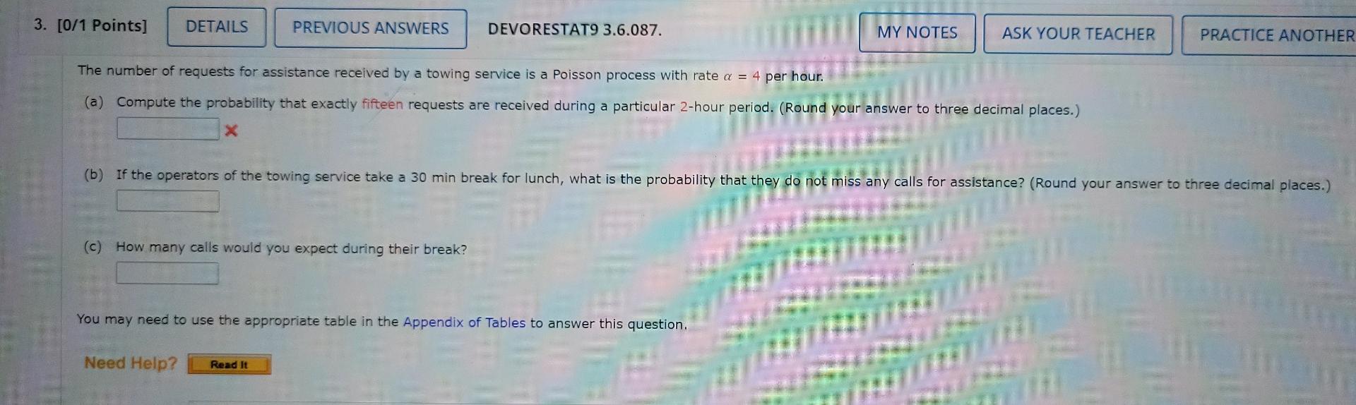 Solved 3. [0/1 Points] DETAILS PREVIOUS ANSWERS DEVORESTAT9 | Chegg.com
