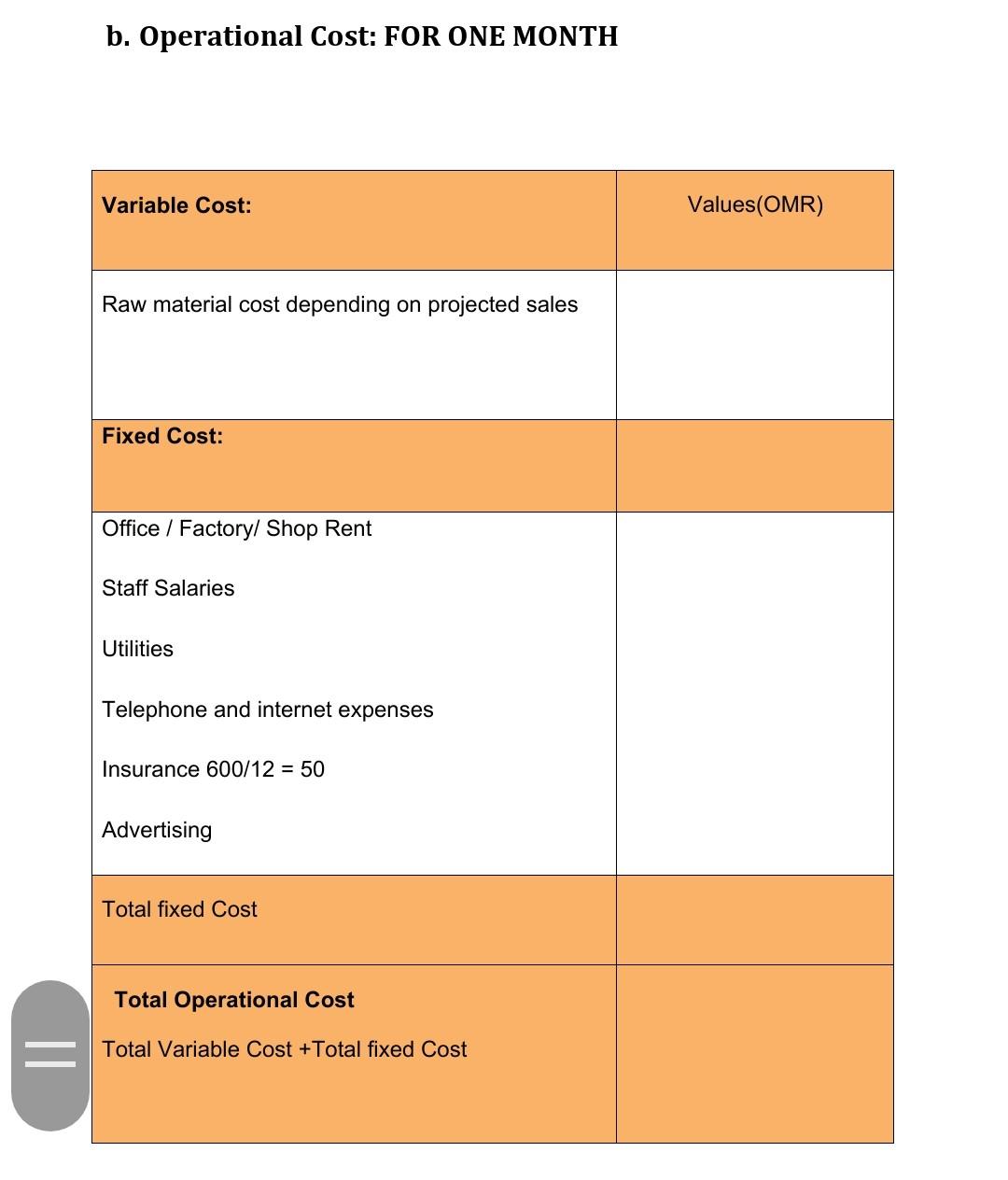 FEASIBILITY STUDY TEMPLATE - Marketing Feasibility - | Chegg.com