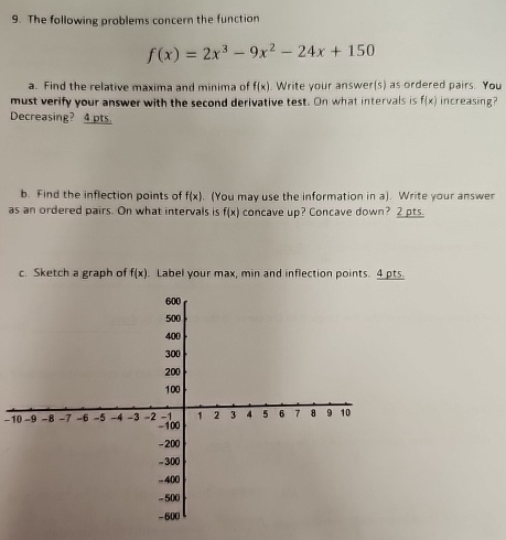 Solved The following problems concern the | Chegg.com