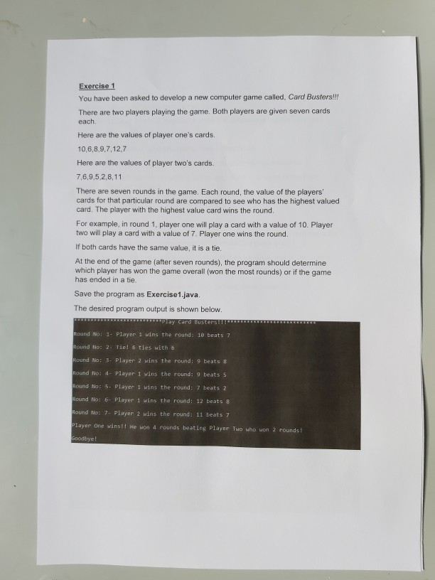 Solved Exercise 1 You have been asked to develop a new | Chegg.com