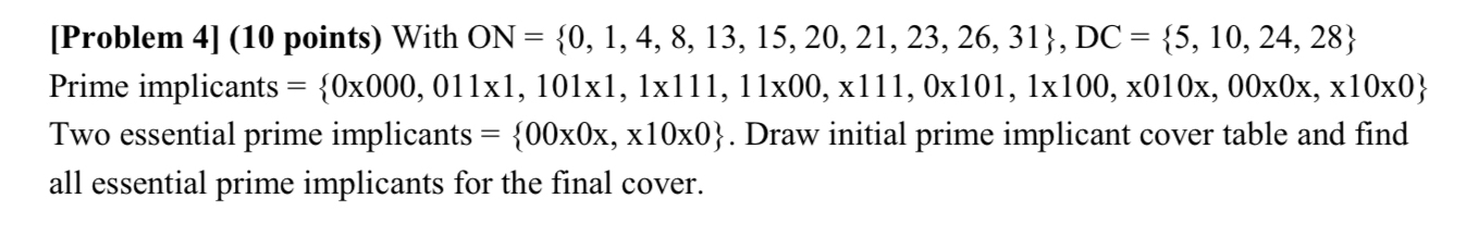 Solved [Problem 4] (10 ﻿points) ﻿With | Chegg.com