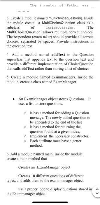 Solved a Consider the following class diagram and the | Chegg.com