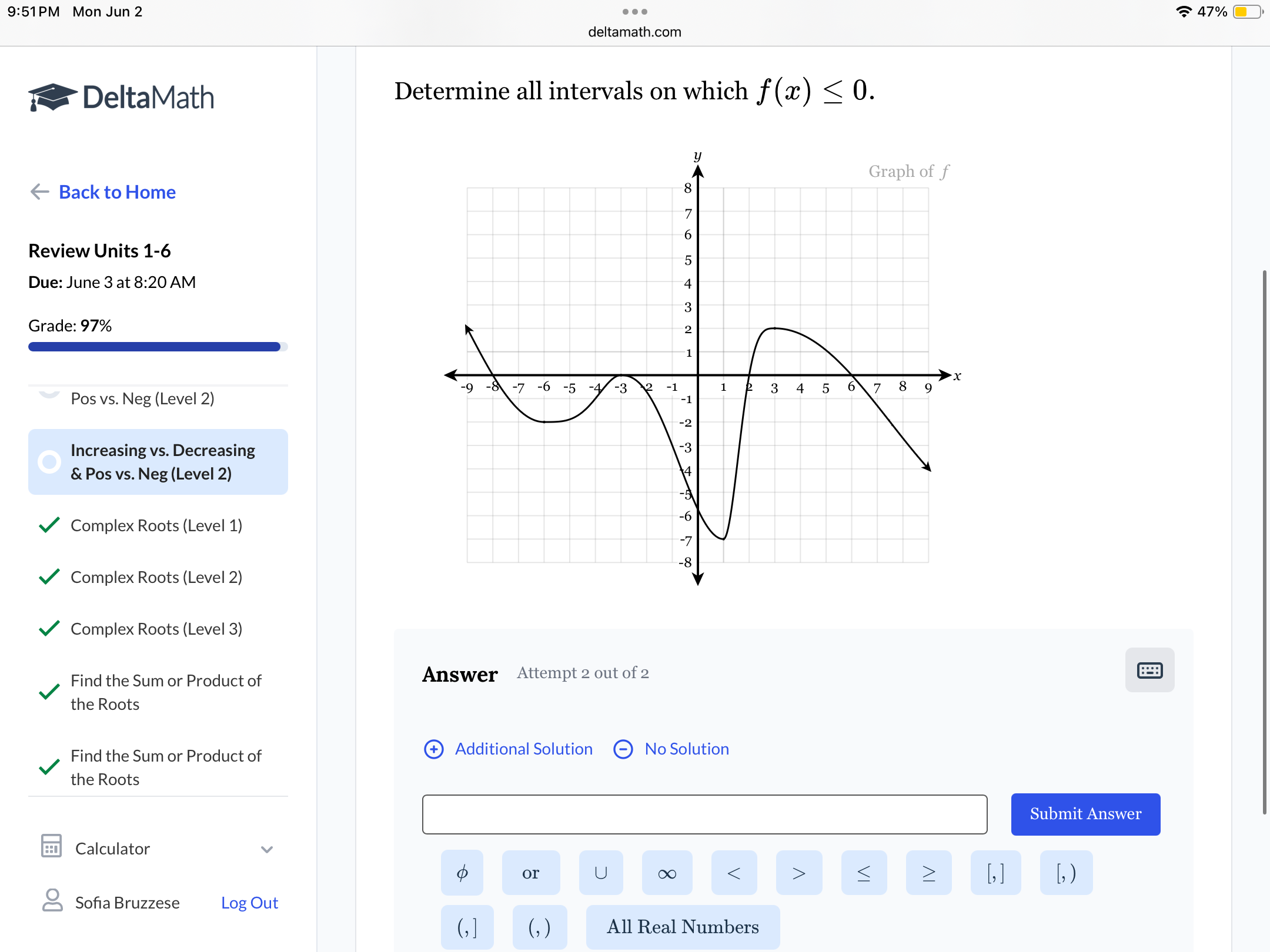 Solved Find the Sum or Product of the Roots Find the Sum or | Chegg.com