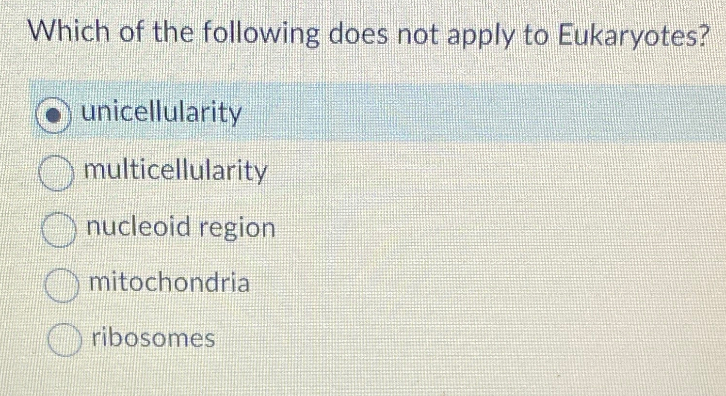 Solved Which of the following does not apply to | Chegg.com