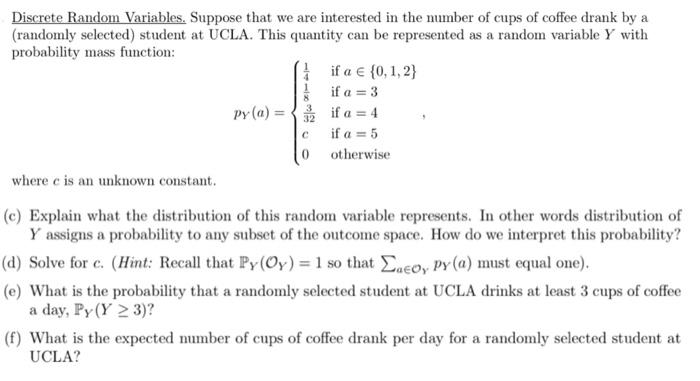 Solved Please Explain How To Solve Part C Part D Part E And 
