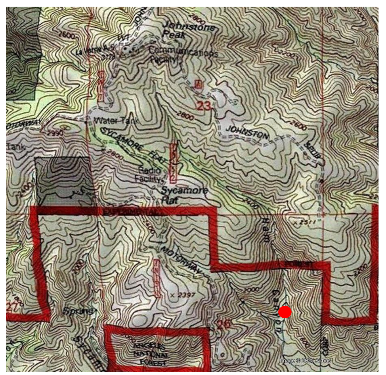 Delineate the watershed for Ham Canyon starting at | Chegg.com