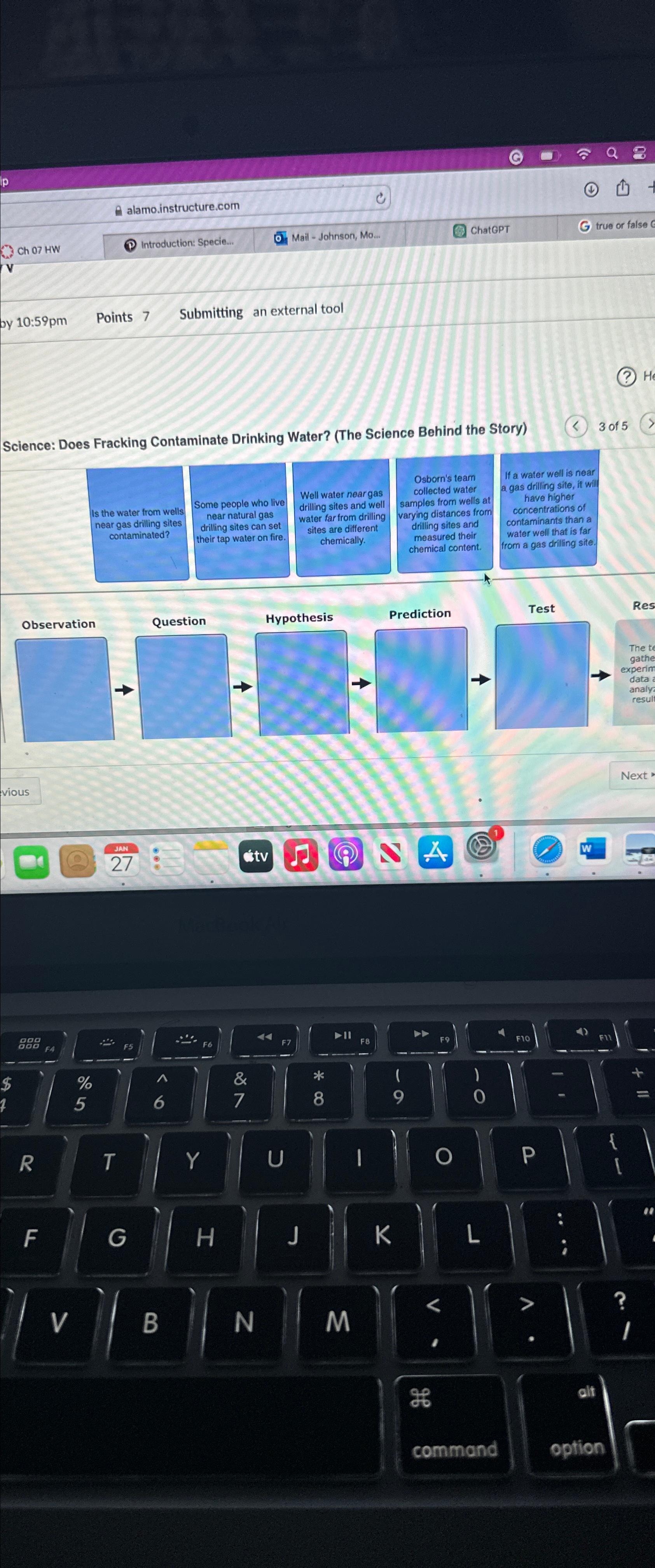 Solved by 10:59pm ﻿Points 7 ﻿Submitting an external | Chegg.com