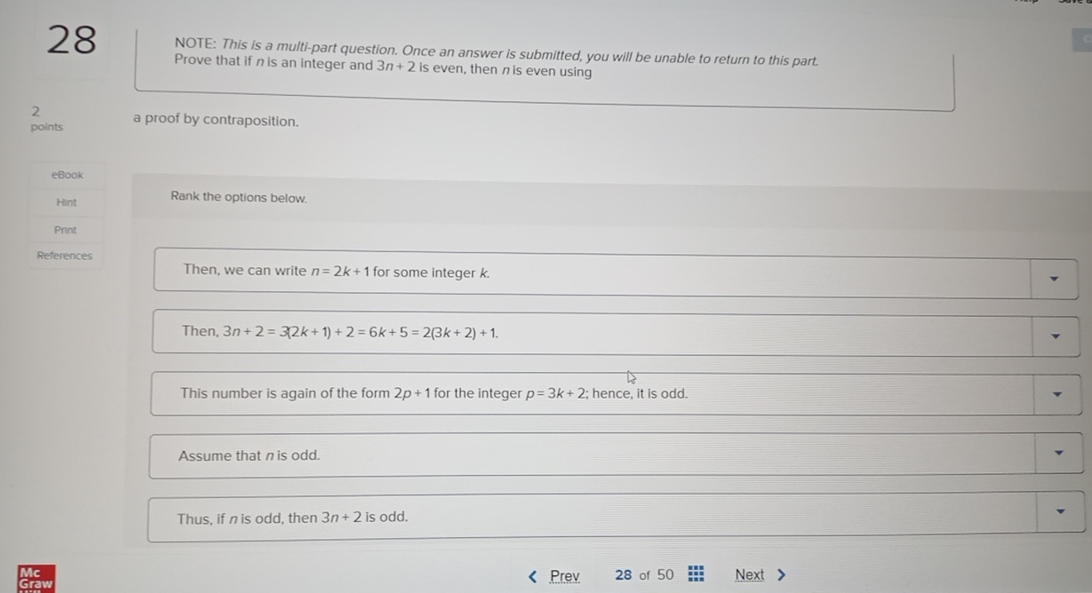 Solved 28NOTE: This is a multi-part question. Once an answer | Chegg.com