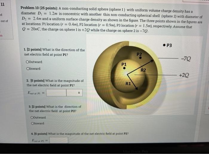 [Solved]: 11 ed out of p on Problem 10 (25 points): A non-c