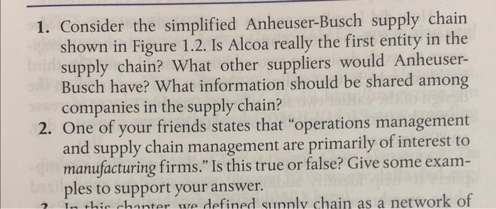 Solved Second-Tier Supplier First-Tier Supplier Distributor | Chegg.com