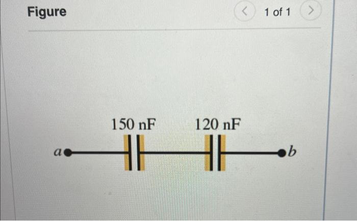 Solved For the capacitor network shown in (Figure 1), the | Chegg.com