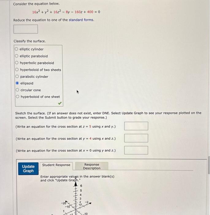 Solved Consider the equation below. | Chegg.com
