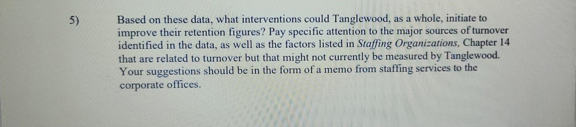 Solved Case 8: Retention Management CASE EIGHT: RETENTION | Chegg.com