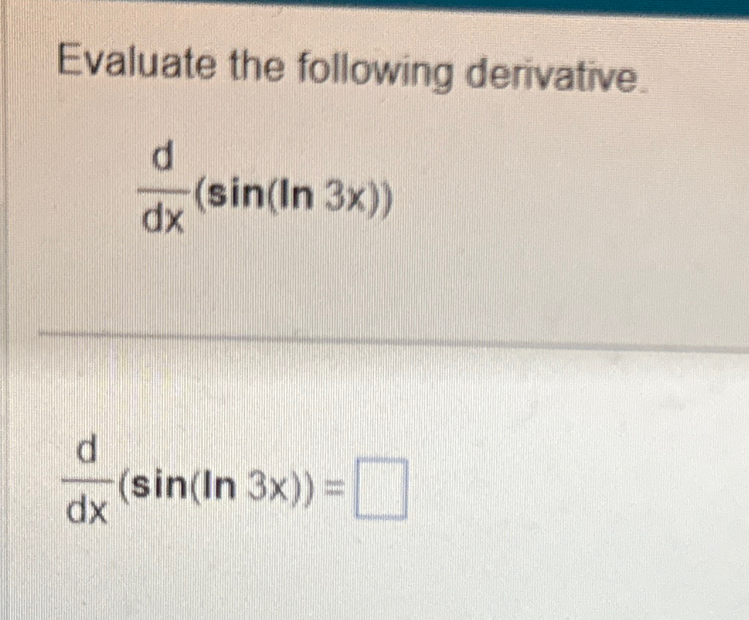 Solved Evaluate the following | Chegg.com