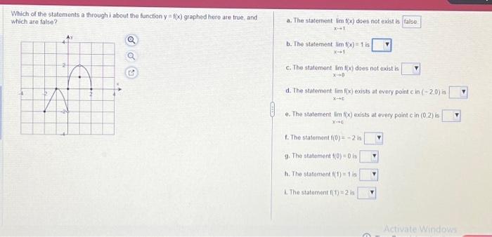 Solved Which of the statements a through i about the | Chegg.com
