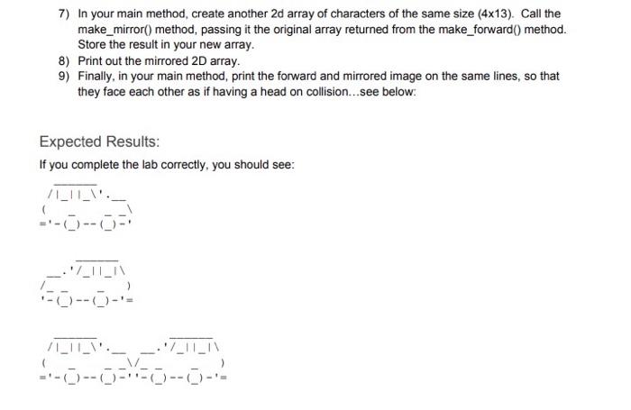 Solved In this lab, you are going to draw some Ascii Art | Chegg.com