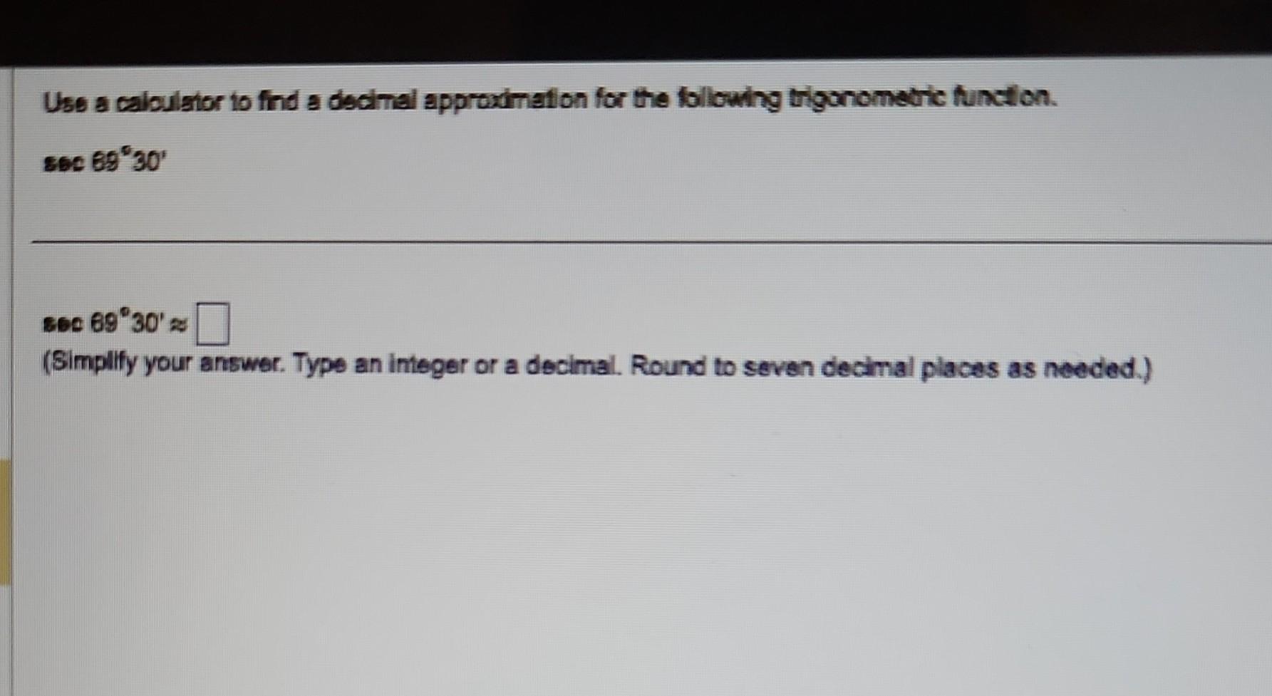 Solved Use a calculator to find a decimal approximation for | Chegg.com