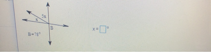 Solved B=78° | Chegg.com