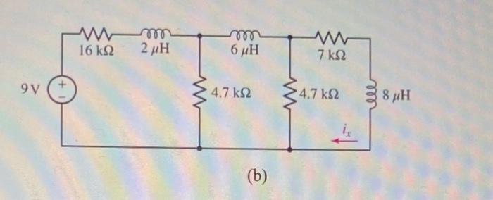 Solved (b) Assume that the circuit shown in Figure Q2b has | Chegg.com