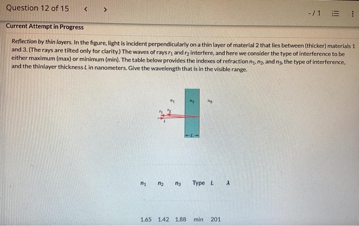 Solved Reflection by thin layers. In the figure, light is | Chegg.com Solved Reflection by thin layers. In the figure, light is | Chegg.com