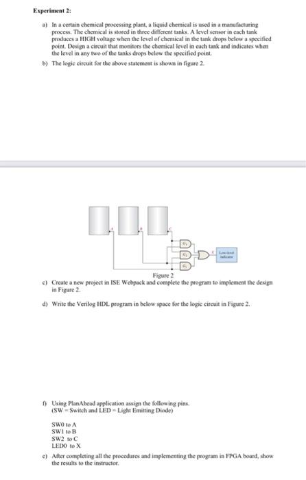 Digital Logic (CS201) Lab 6: Combinational Circuit | Chegg.com