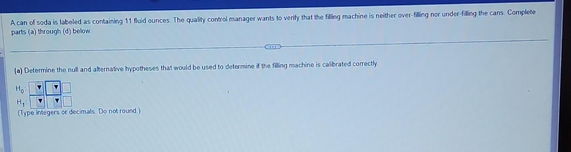 Solved A can of soda is labeled as containing 11 fluid | Chegg.com