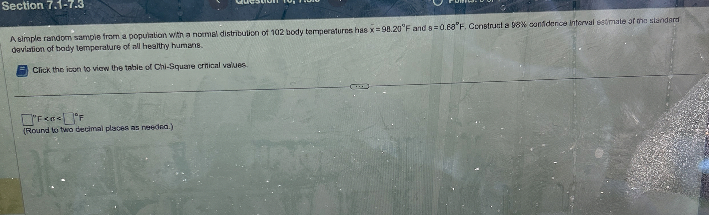 Solved Section 7.1-7.3A simple random sample from a | Chegg.com