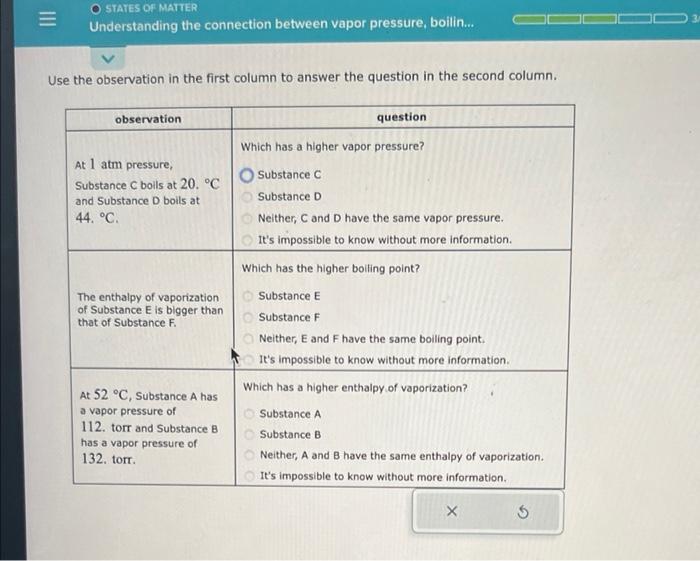 Solved Use the observation in the first Rank the elements | Chegg.com